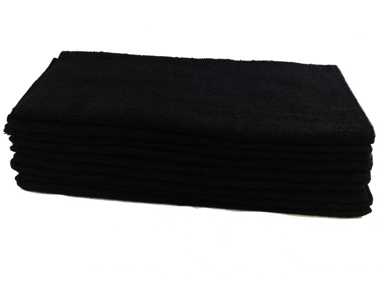 Toalla Negra 50x95cm Eco | Toallasauneuro